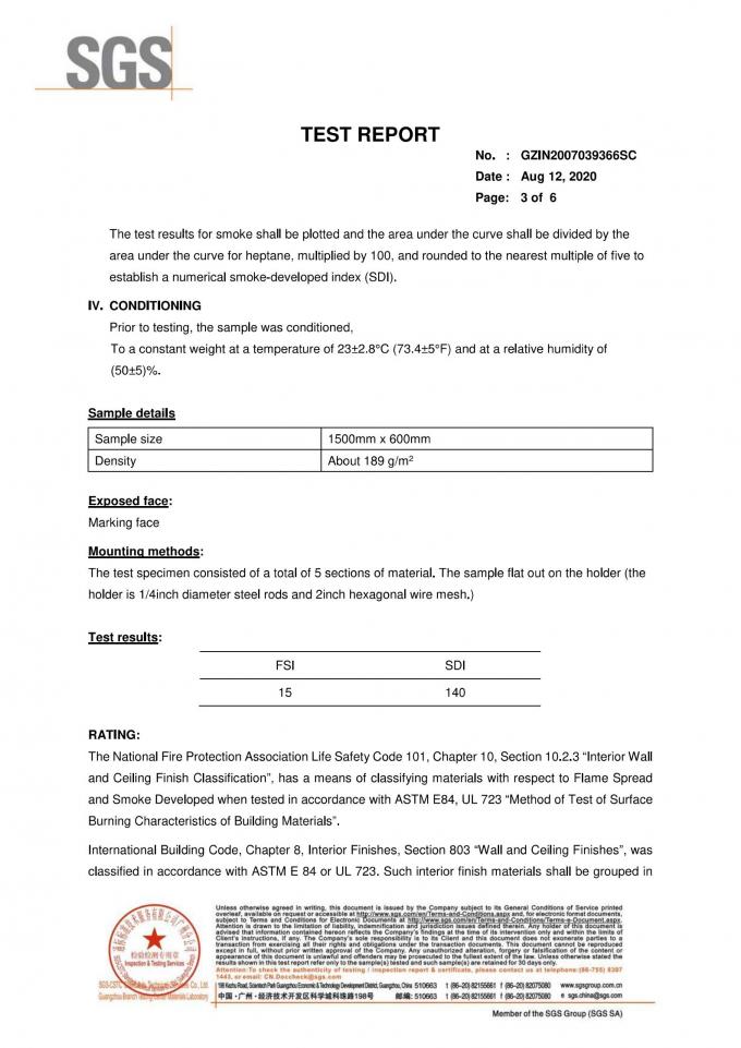 Fire Proof Certification ASTM E84 Artificial Pine Tree