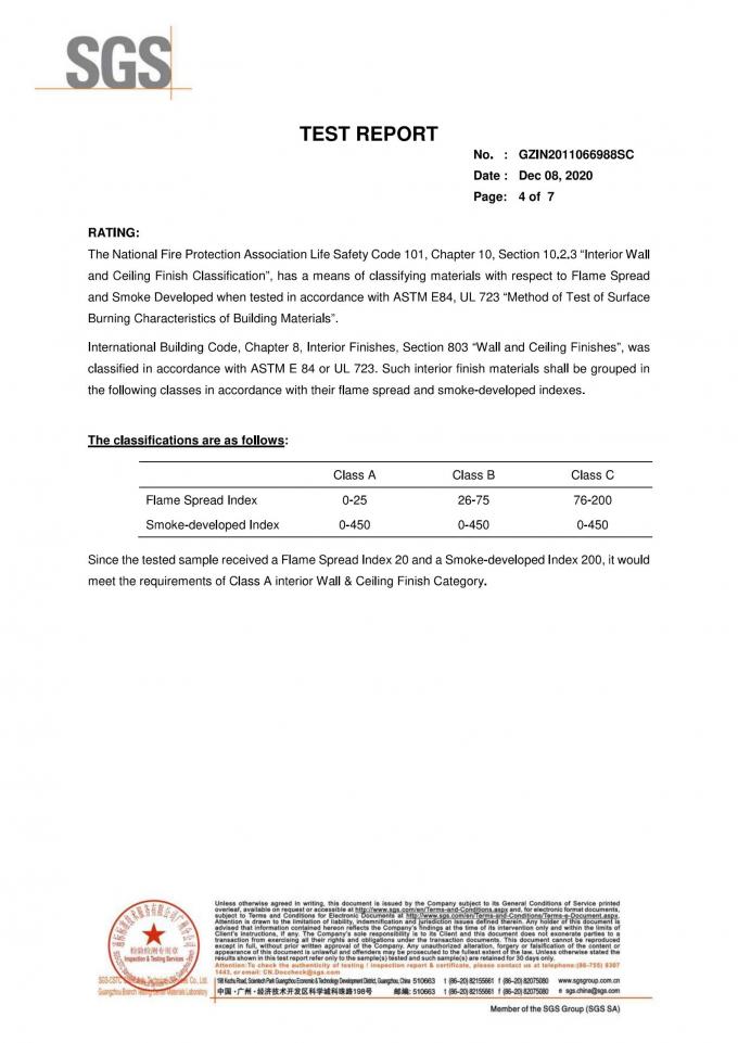 Fire Proof Certification ASTM E84 Artificial Pine Tree