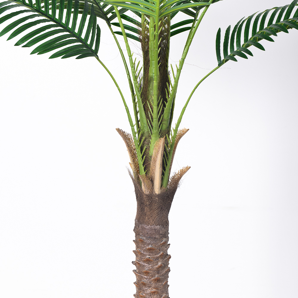 180cm 210cm Artificial Coconut Trees Fake Plants Large Green Palm ...